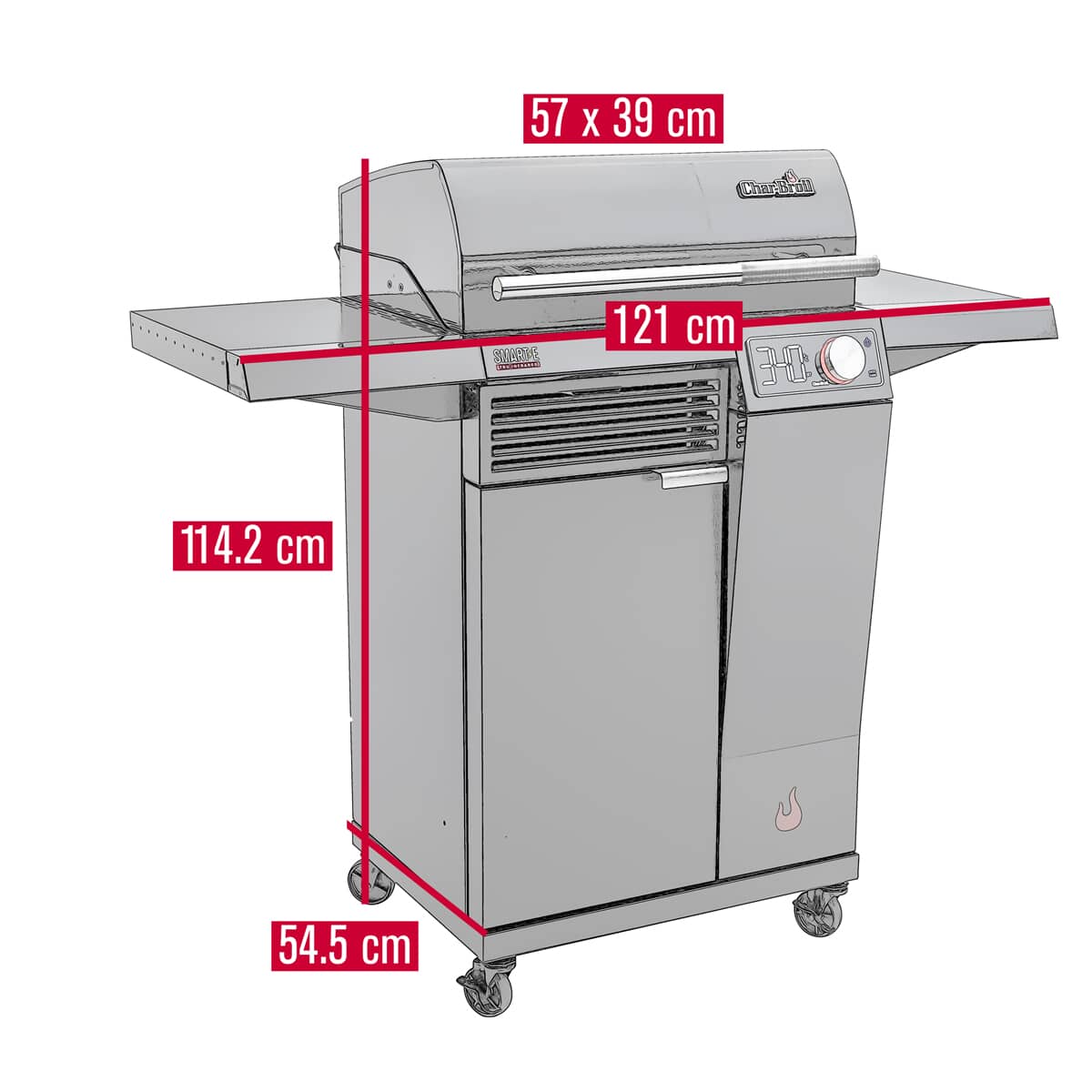 Char-Broil Smart-E Electric BBQ (140959) - BBQ World