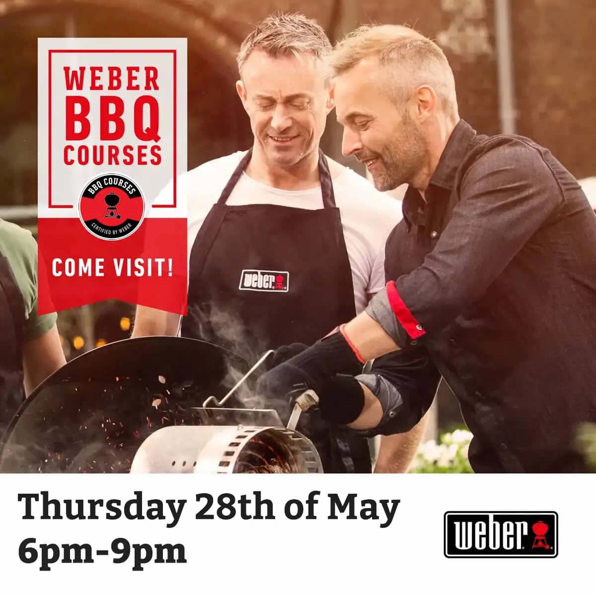 Ticket for Weber Asian BBQ Course Clitheroe Thursday 28th May 6pm-9pm ...