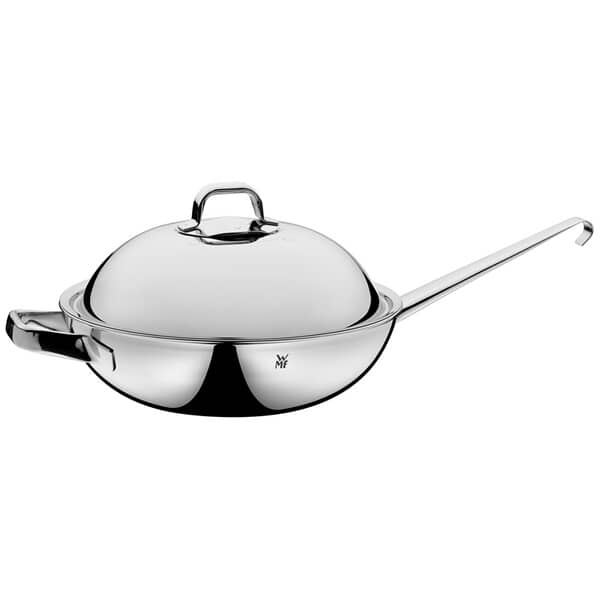WMF Chefs Edition 28cm Wok With Lid - (0767346040) - eCookshop