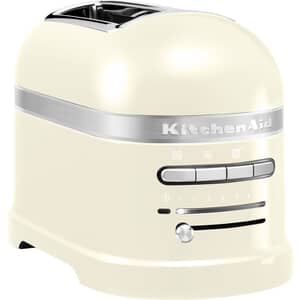 KitchenAid Artisan Toaster 2 Slice Almond Cream - (5KMT2204AC) - eCookshop