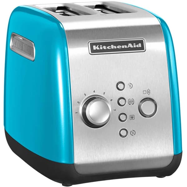 KitchenAid 2 Slot Toaster Crystal Blue - (5KMT221BCL) - eCookshop