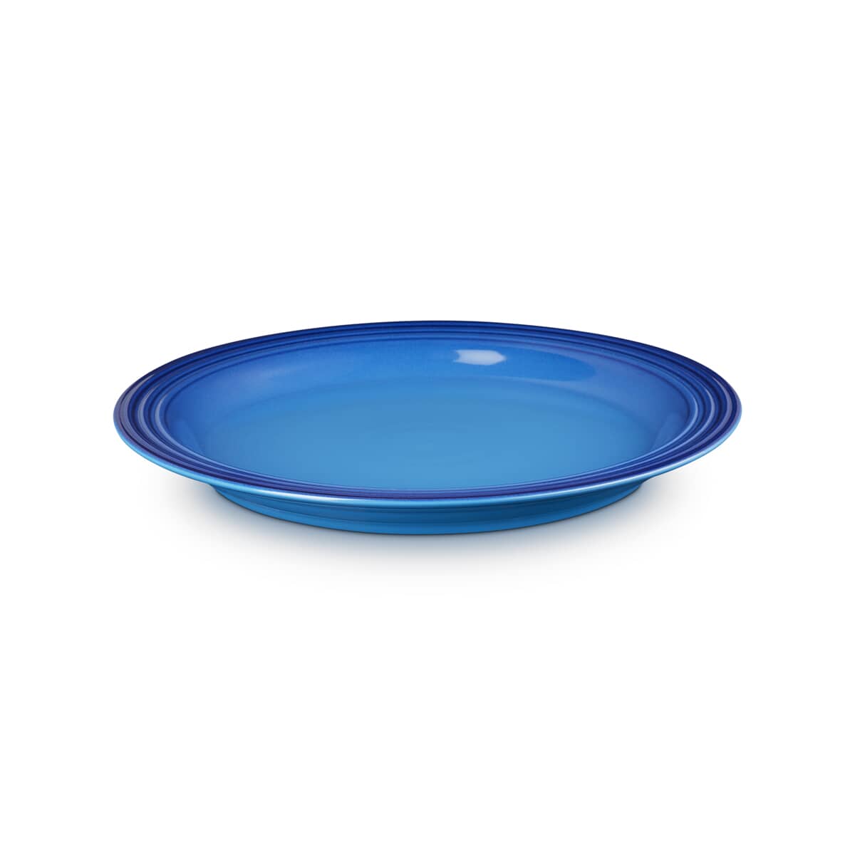 Le Creuset 27cm Dinner Plate Azure Blue - (70202272200099) - eCookshop