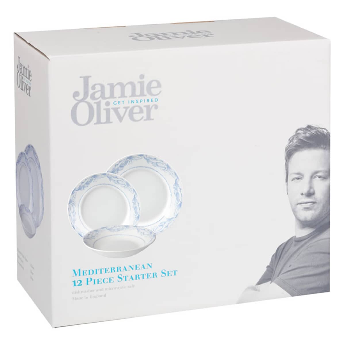 Jamie Oliver Mediterranean - 12 Piece Dinner Set - (JOME00161) - eCookshop