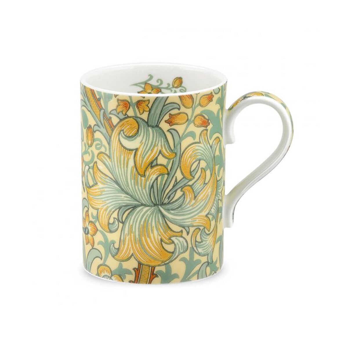 Royal Worcester Morris and Co - Golden Lily Mug Slate/Manilla ...