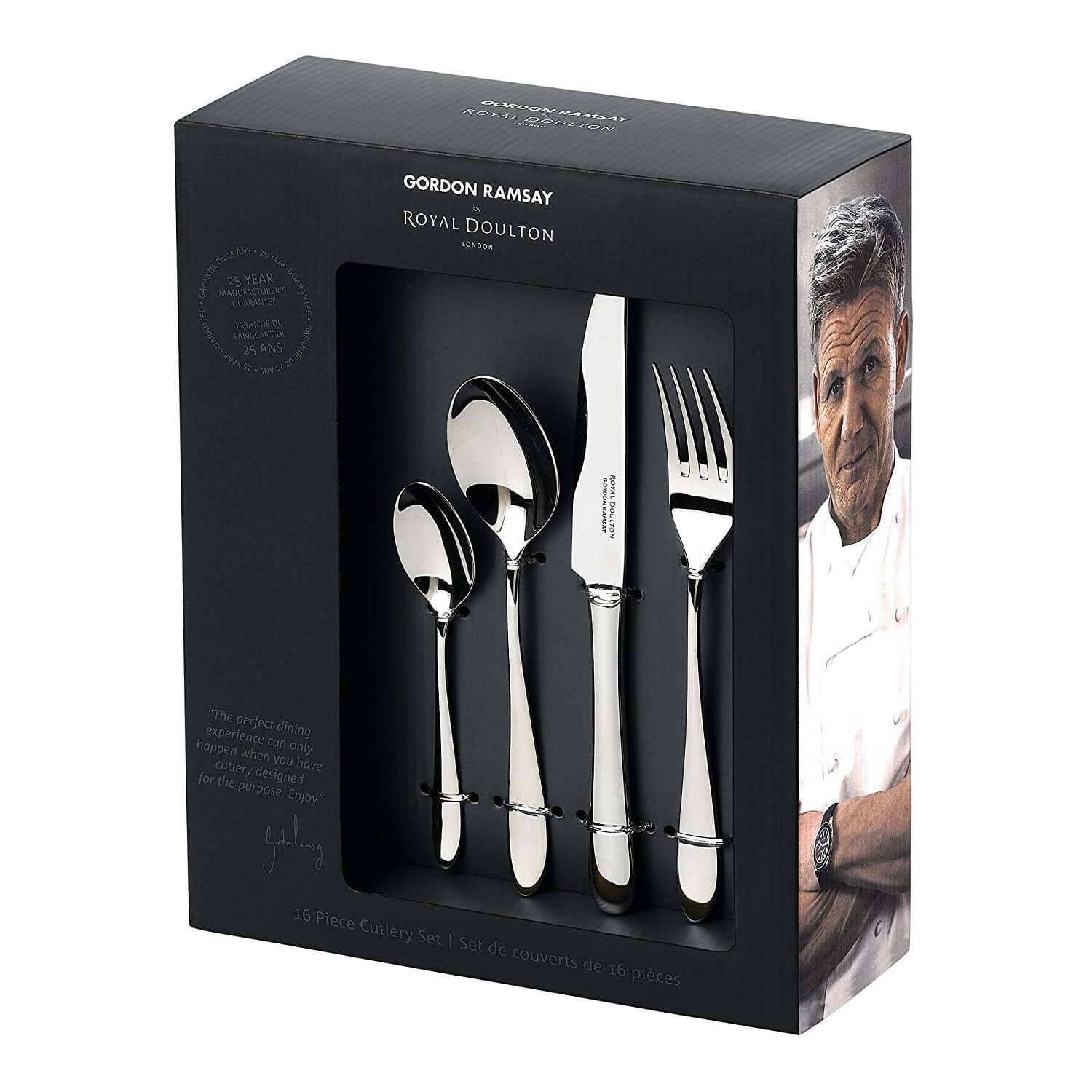 Royal Doulton Gordon Ramsay Cutlery - 16 Piece Set - (40034349) - eCookshop