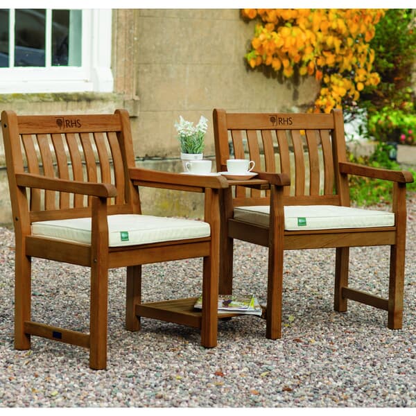 Kettler RHS Chelsea Acacia Companion Set - (0895511-7001) - Garden ...