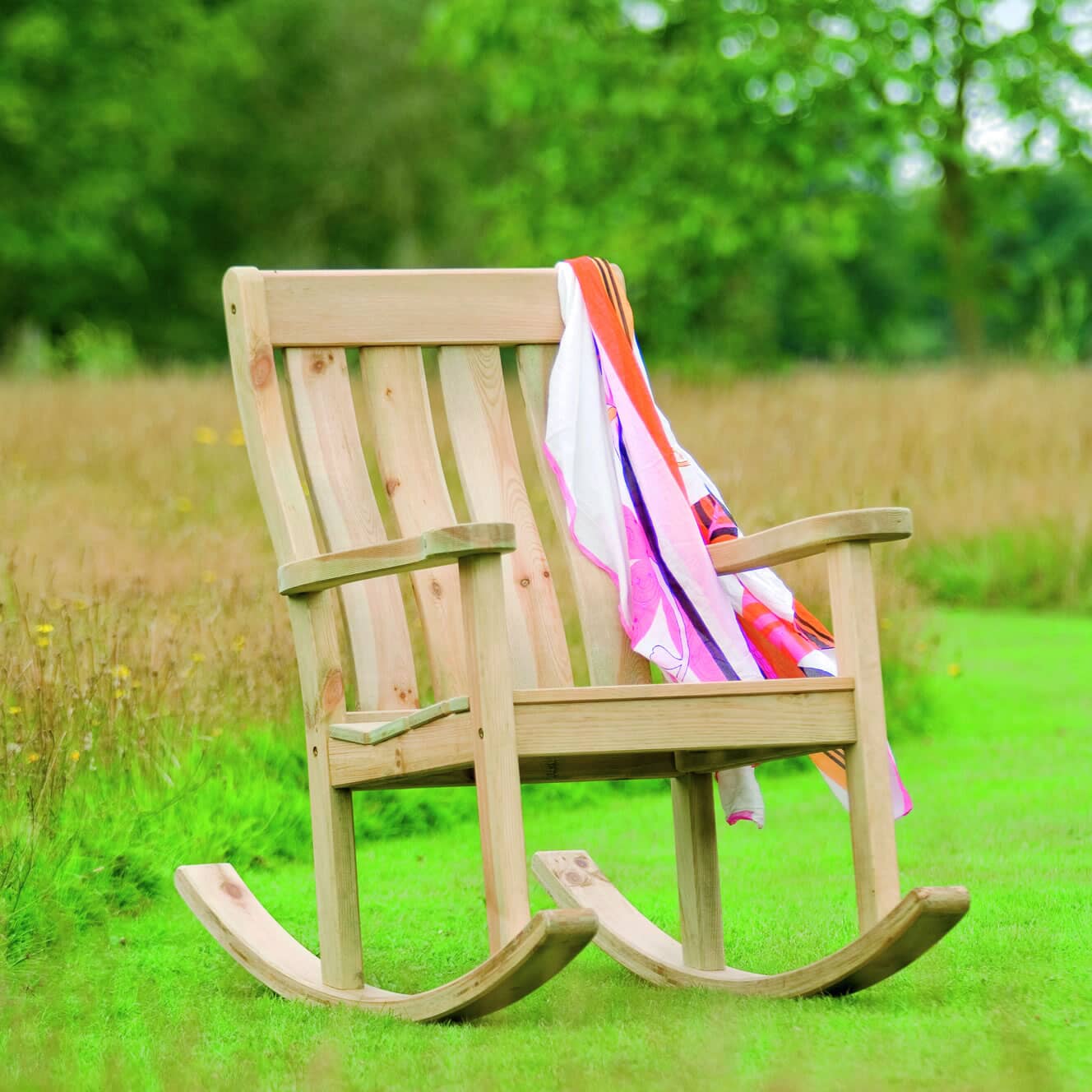 Pine Farmers Rocking Chair - (311) - Garden Furniture World