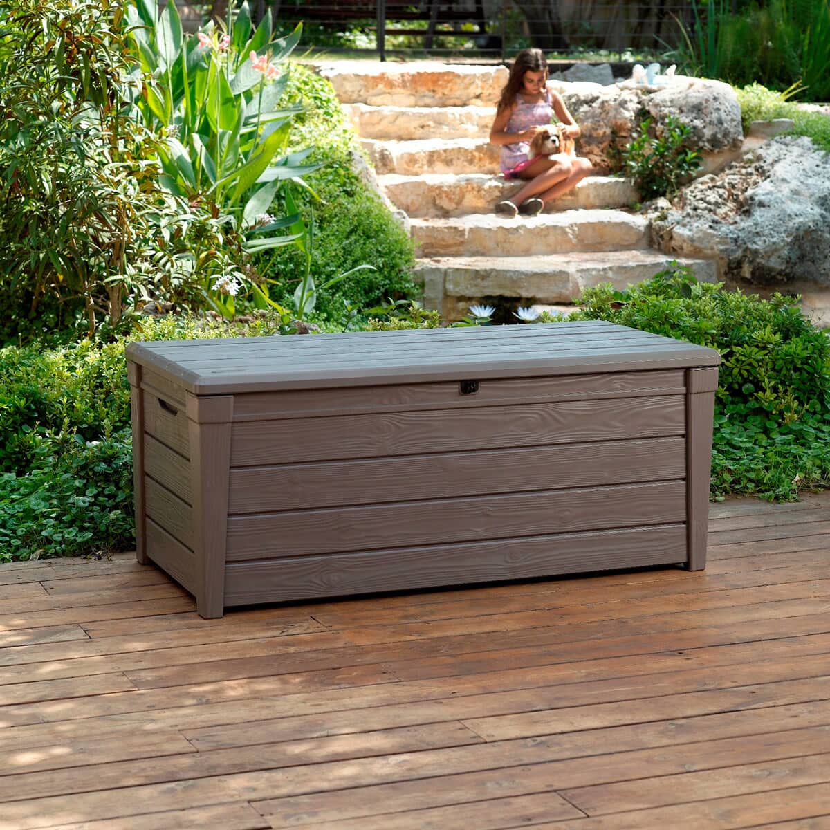 Saxon Storage Box - (17194454) - Garden Furniture World