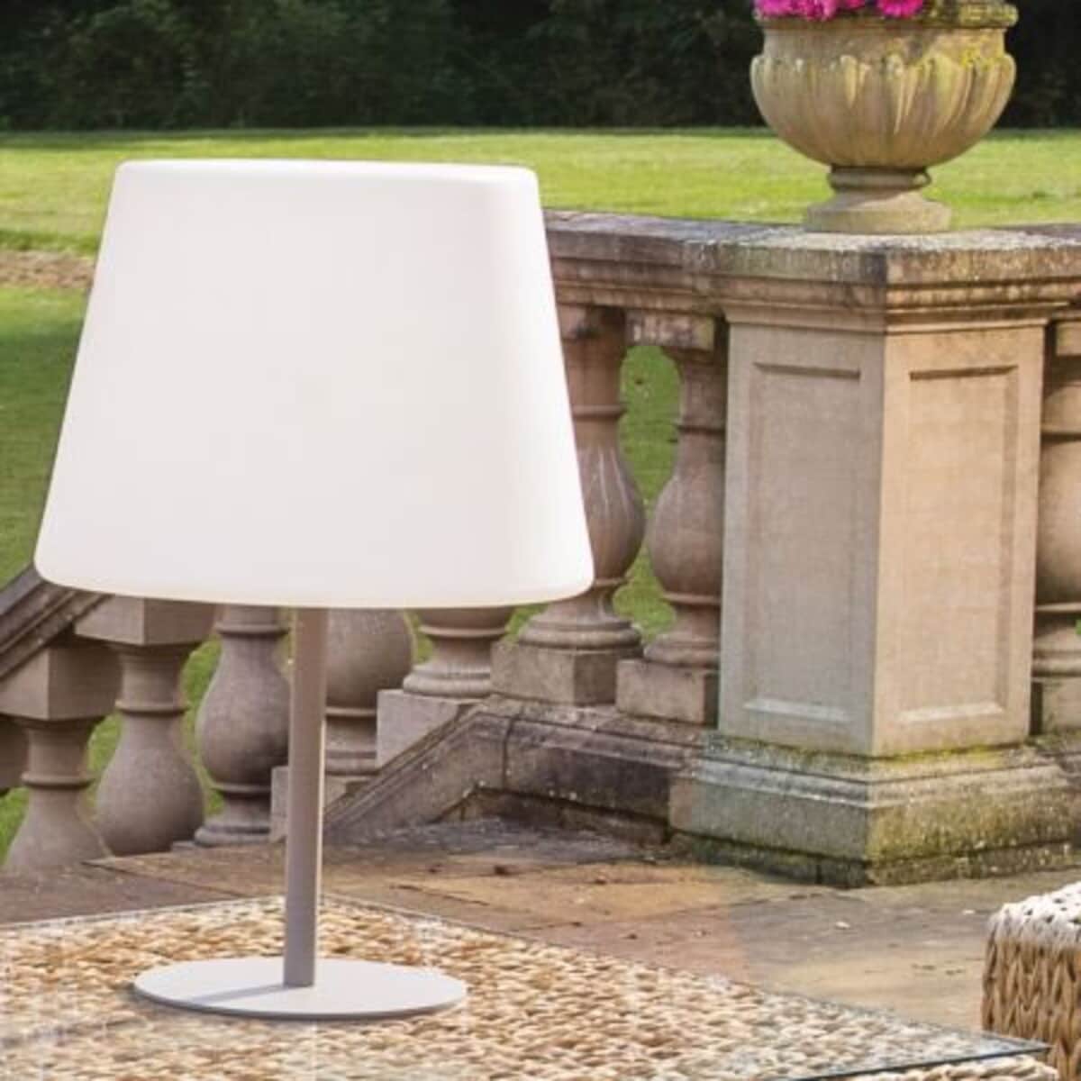 Luma Lamp Low Rechargeable LED + Remote - (24-1281-090) - Garden ...