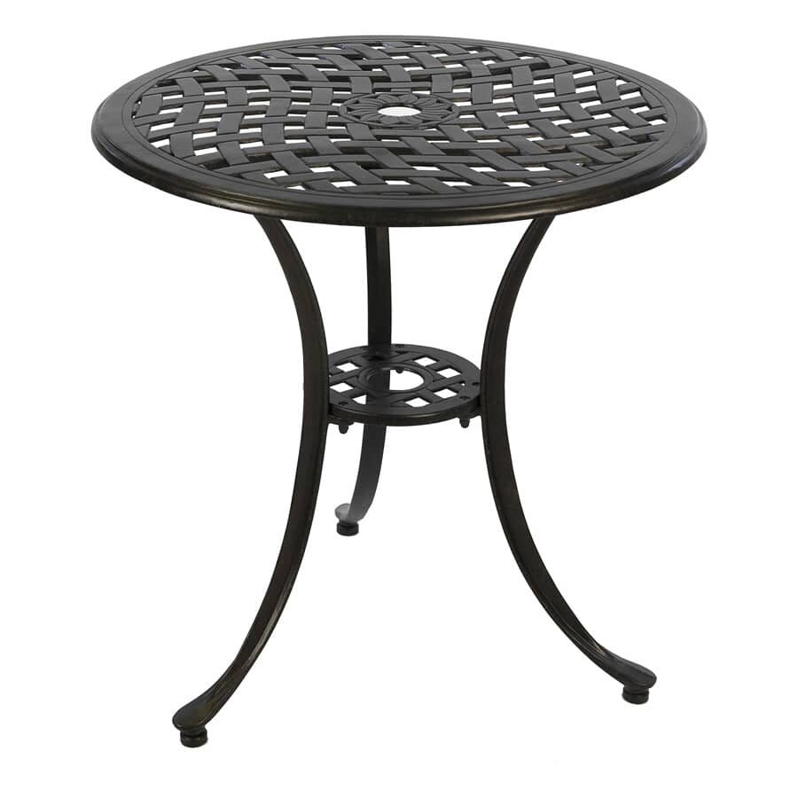 Norfolk Leisure 70cm Round Table - Coke (30044) - Garden Furniture World