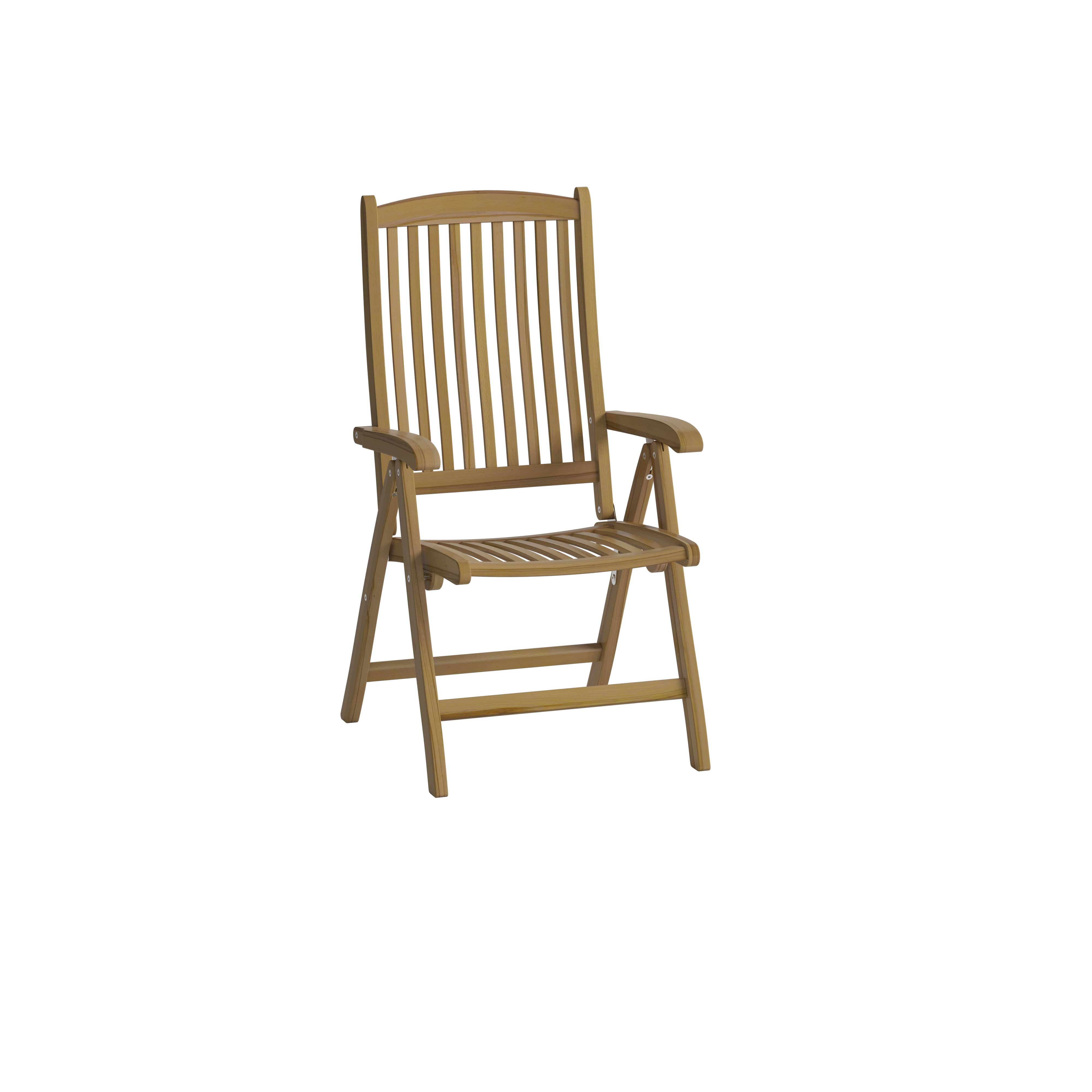 Alexander Rose Redcliffe Folding Recliner - (320R) - Garden Furniture World