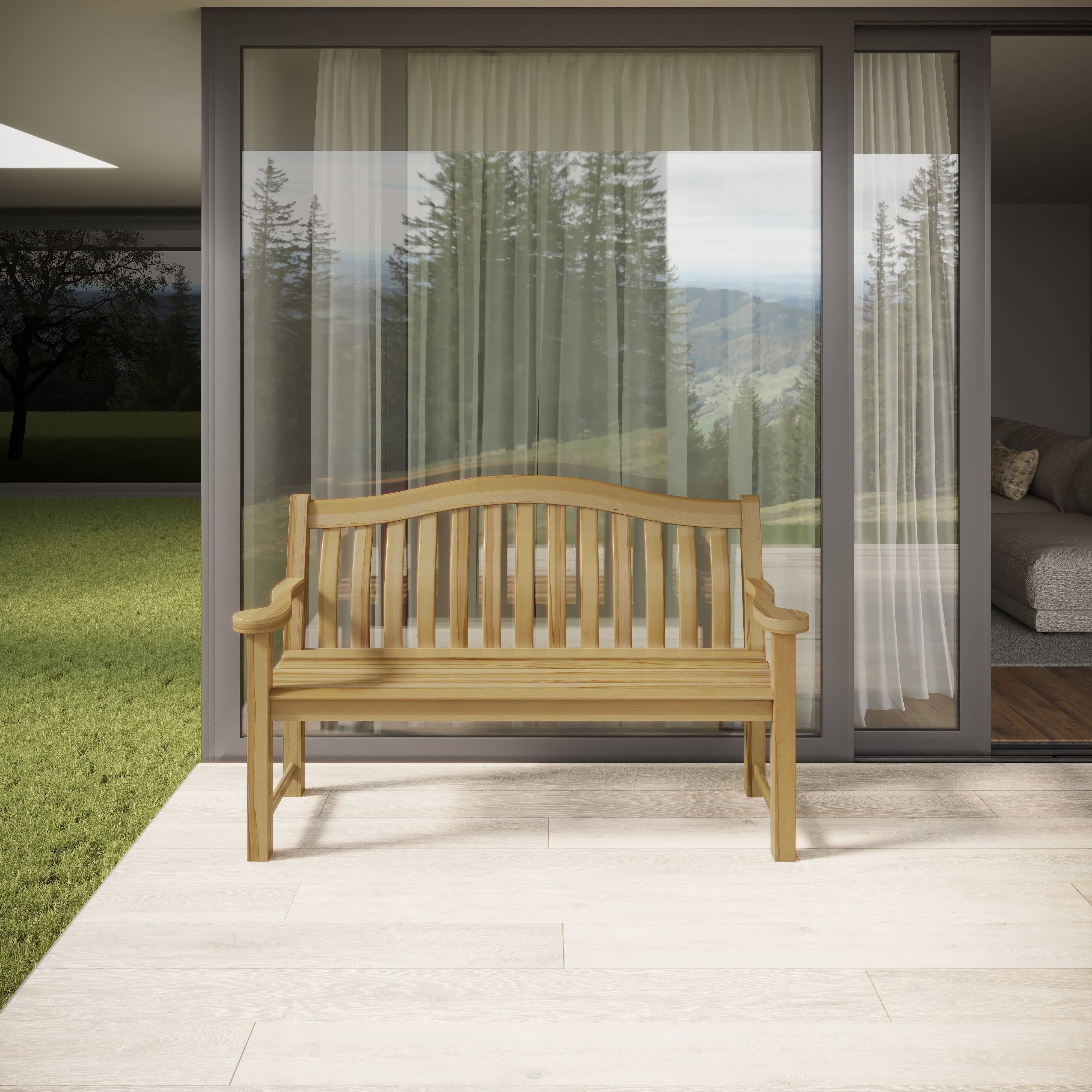 Alexander Rose Redcliffe 5FT Turnberry Bench - (322R) - Garden ...