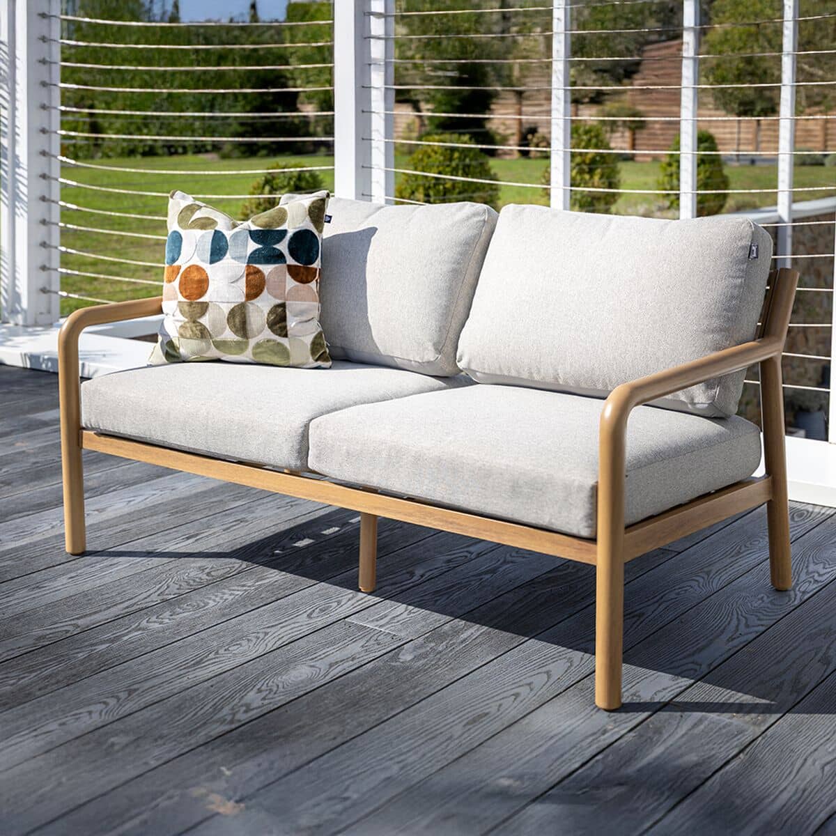 Hartman Sahara 2 Seat Lounge Sofa - (64822099) - Garden Furniture World