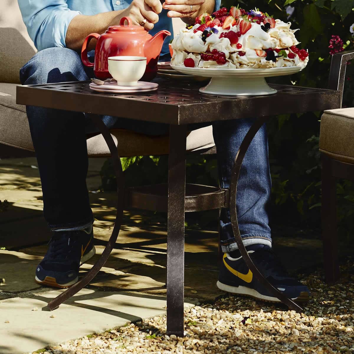 Jamie Oliver Contemporary Coffee Table Bronze - (68734062) - Garden ...