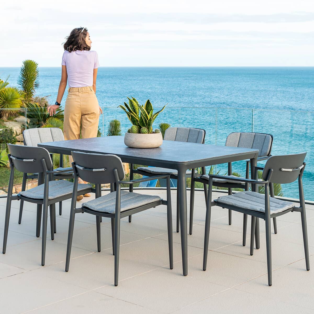 Alexander Rose Rimini Rectangular Table 1m x 1.5m - (9927) - Garden ...