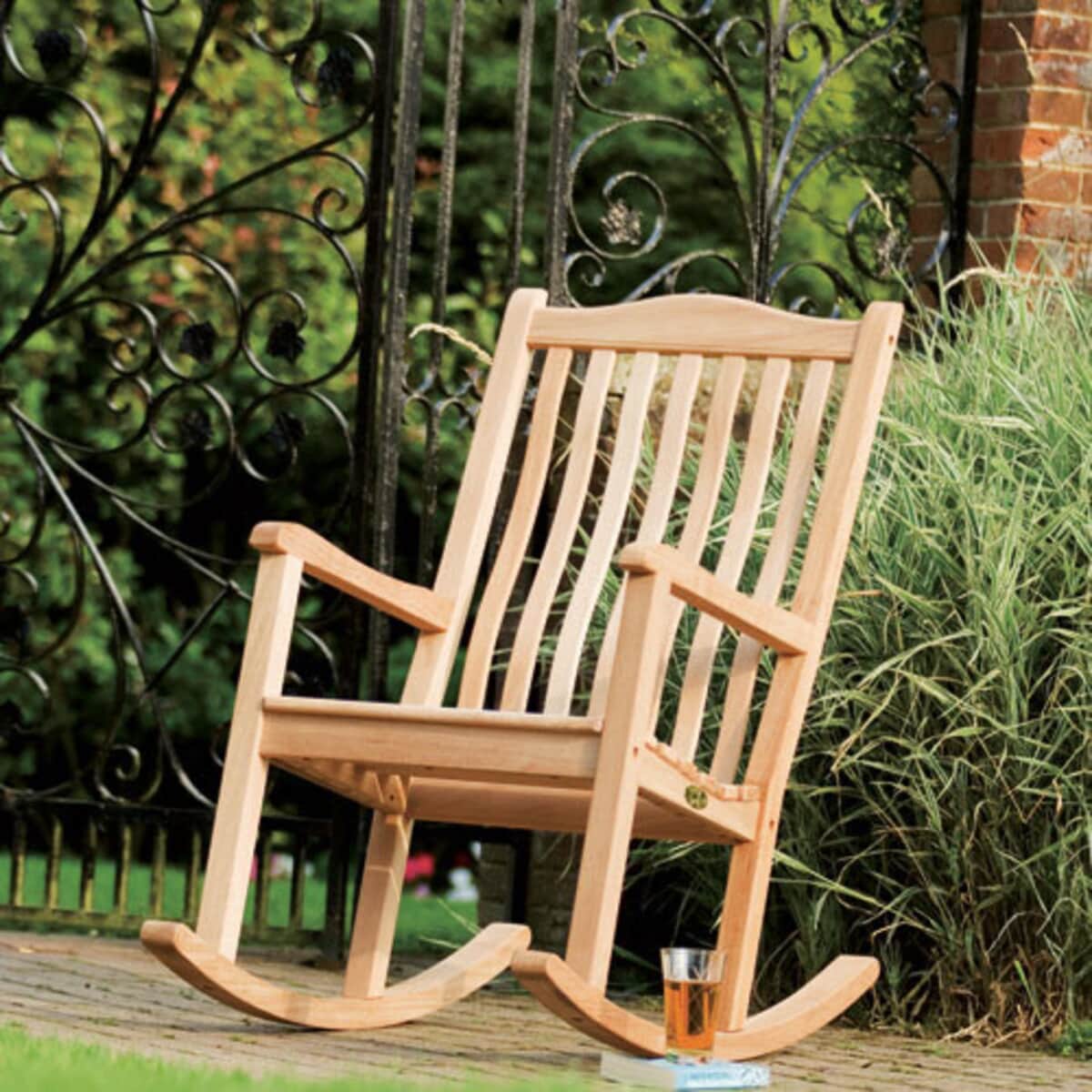 Alexander Rose Acacia Rocking Chair (AC1639) - Garden Furniture World