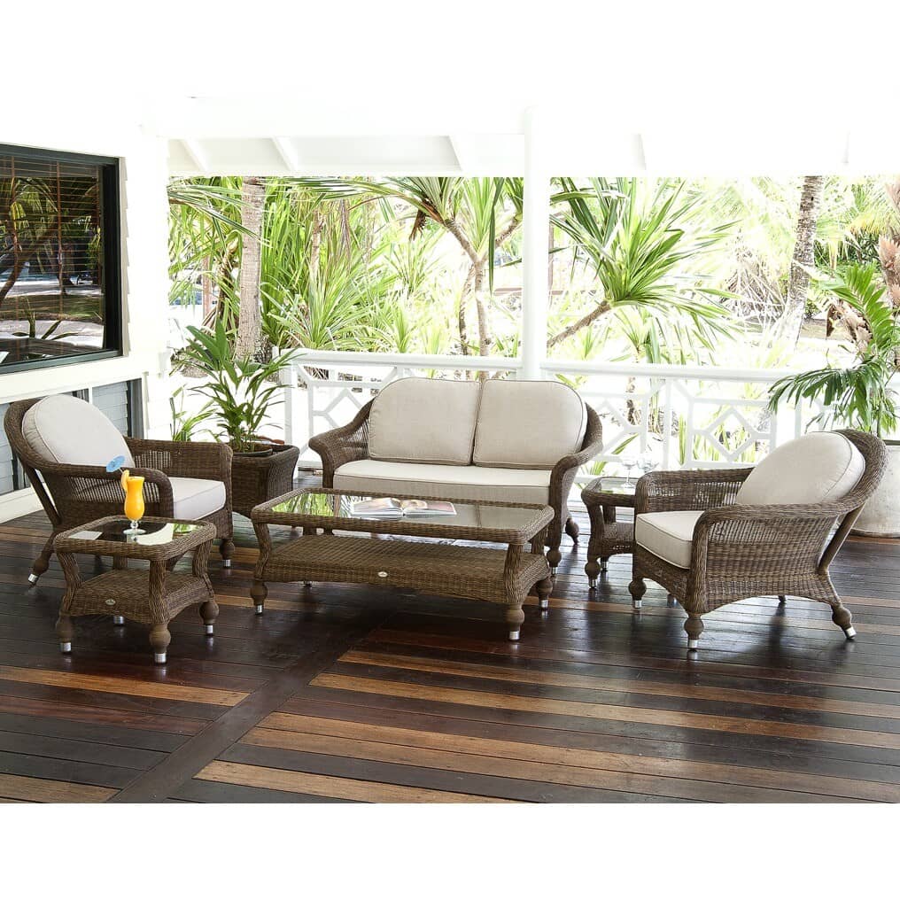 Alexander Rose Colonial Lounge Set - (ARCOLSET01) - Garden Furniture World