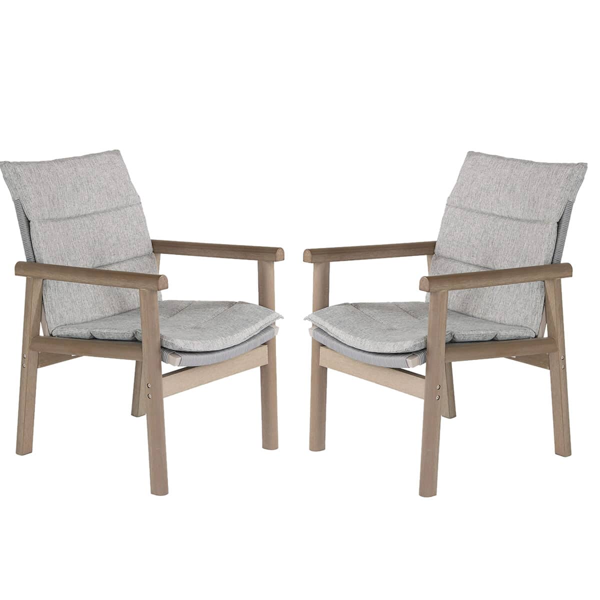 Kettler Mali Dining Armchair with Cushion (Pair) - (B09WC1A) - Garden ...
