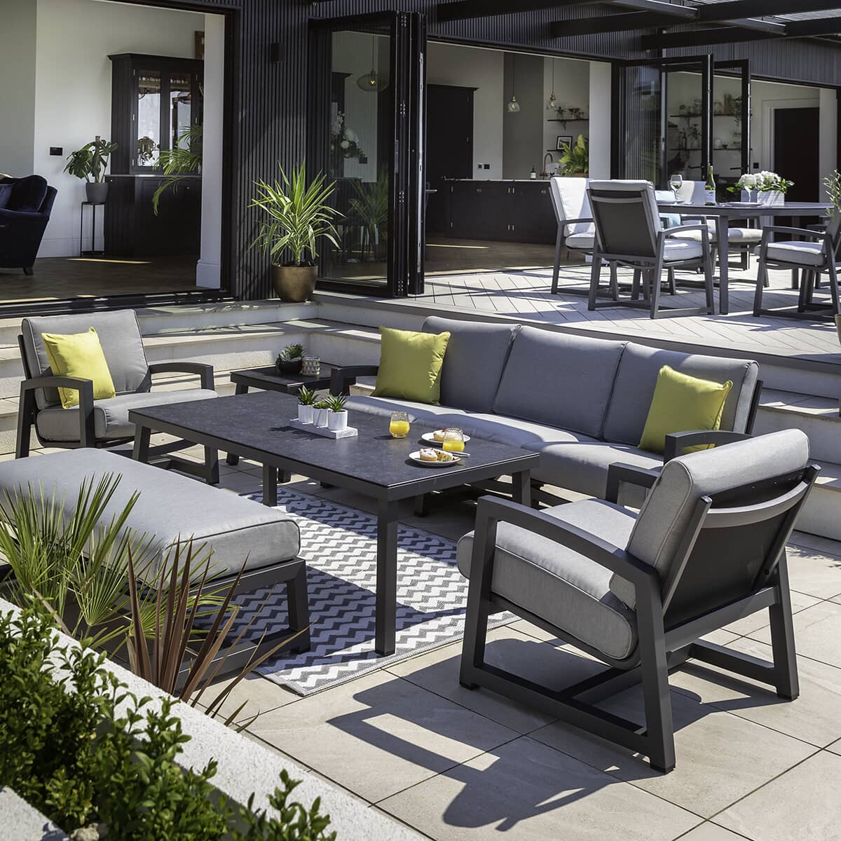 Hartman Luna 3 Seat Lounge Set with Free Side Table - (HLUNASET3 ...