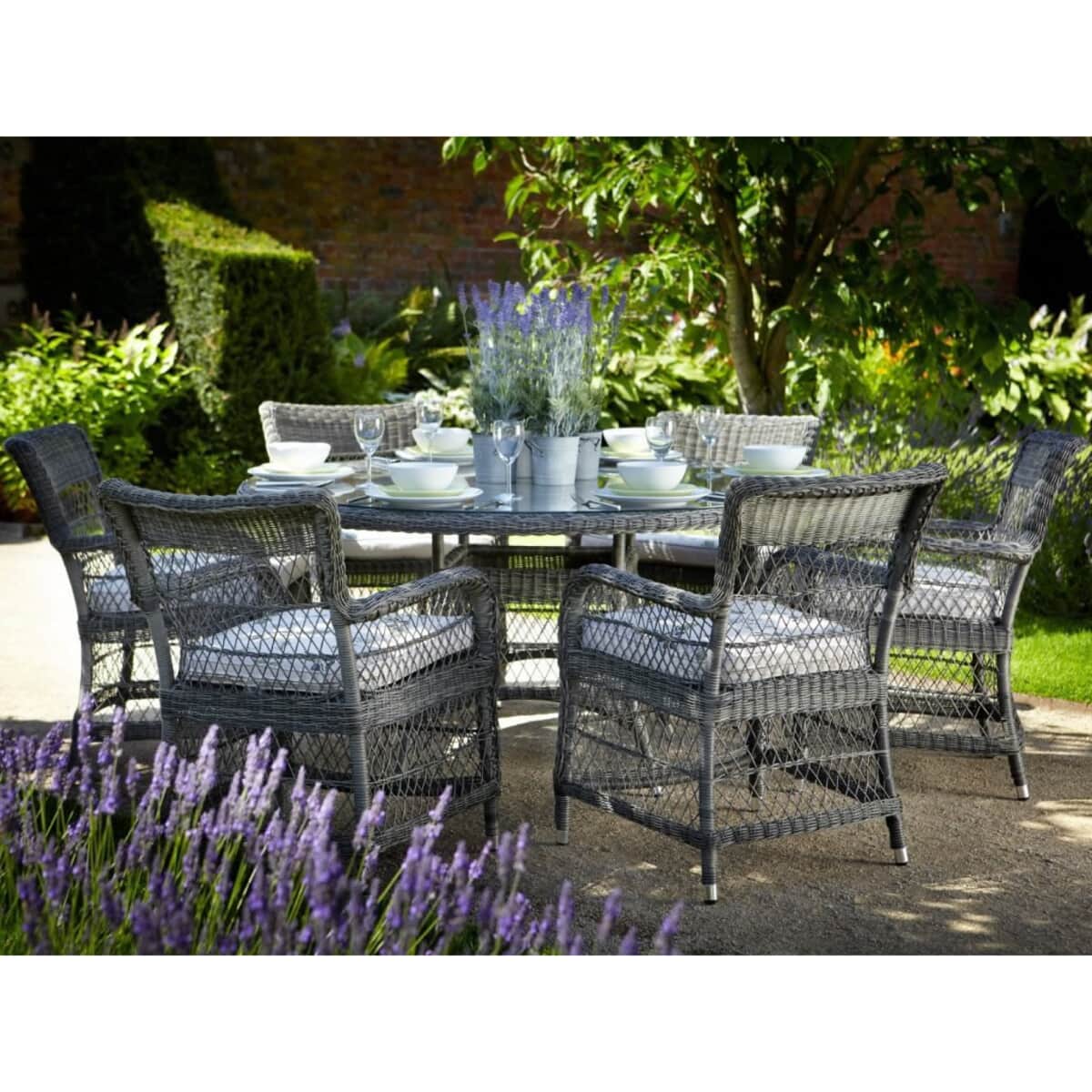 Hartman Raffles 150cm Round Set - Natural Green (HRSET02) - Garden ...