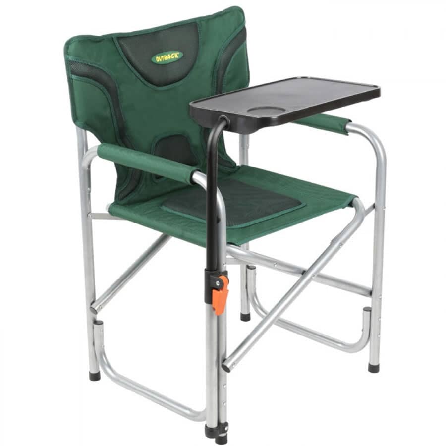 Outback Padded Directors Chair with Table - Green - (OUT370625 ...