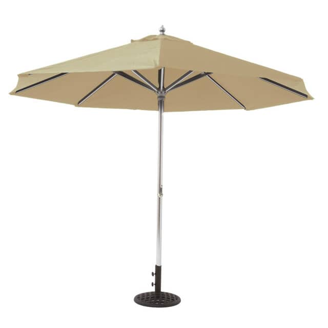 Bramblecrest 2.5m Aluminium Parasol - Sand (PASC1) - Garden Furniture World