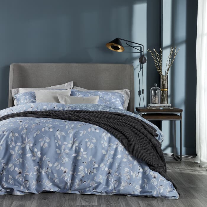 Christy Trees Silver - JustLinen