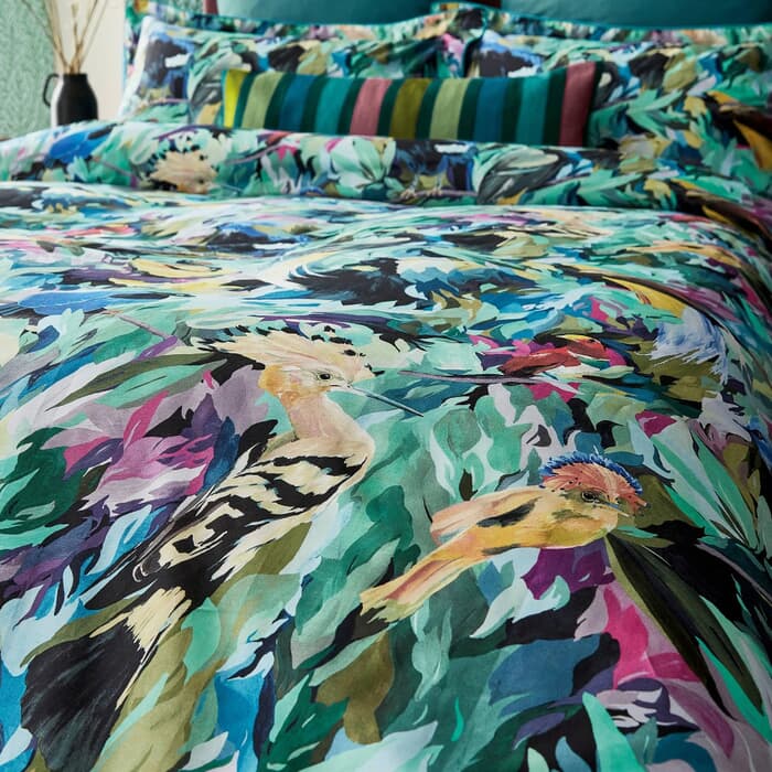 Harlequin Dance of Adornment Bedding Wilderness - JustLinen
