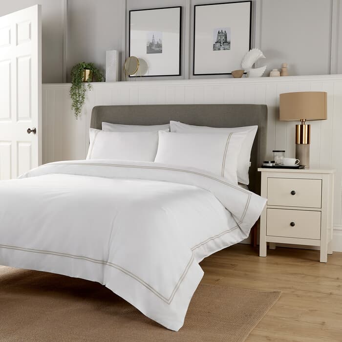 Vantona Hotel Collection Bedding Taupe - JustLinen