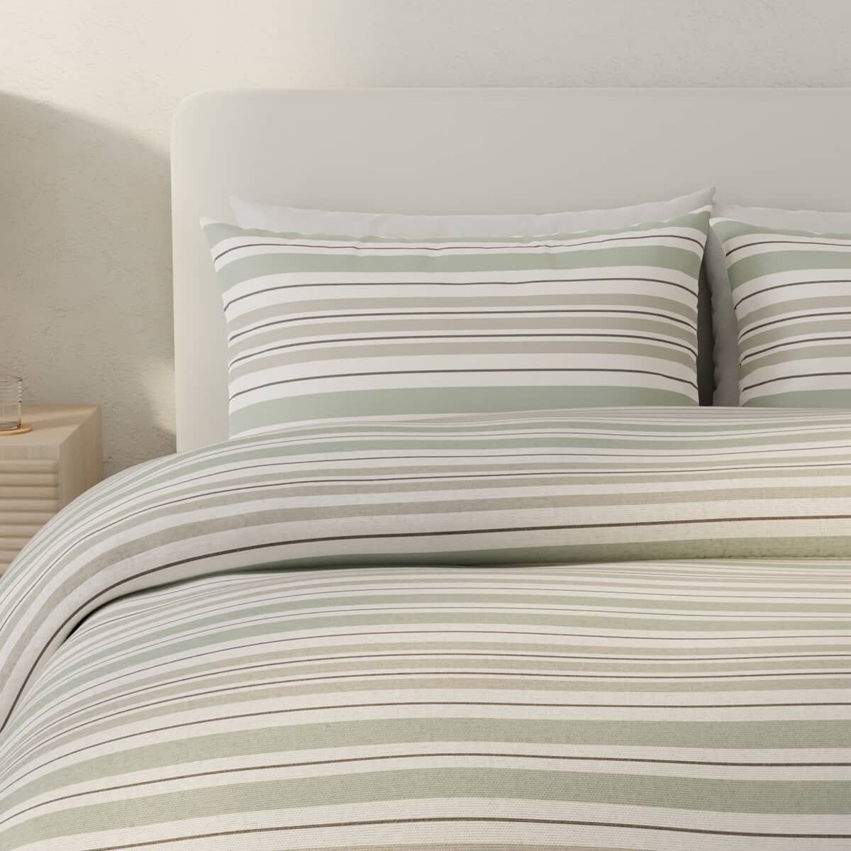 Vantona Wide Stripe Multi - JustLinen