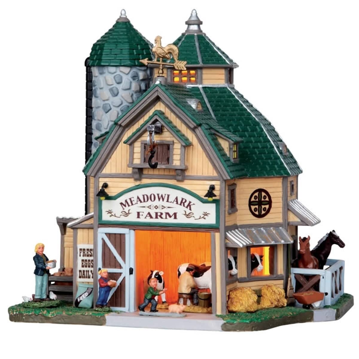 Lemax Christmas Village Meadowlark Farm - 05075 - (05075) - £46.46 from ...