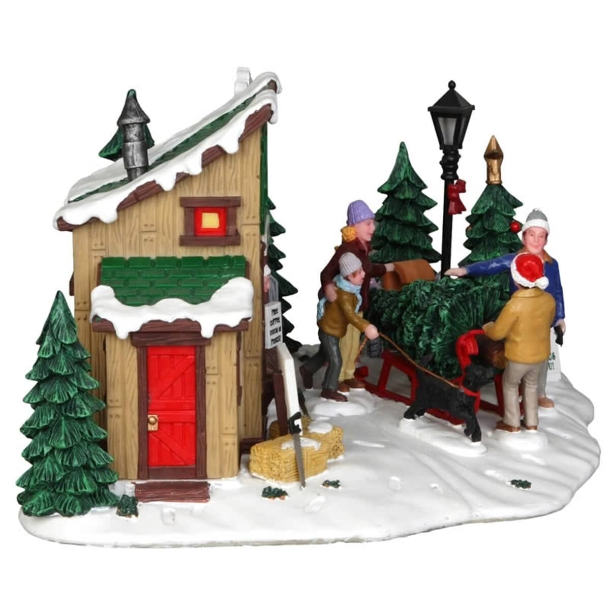 Lemax Christmas Village Kriss Christmas Tree Farm - 13903 - (13903) - £ ...