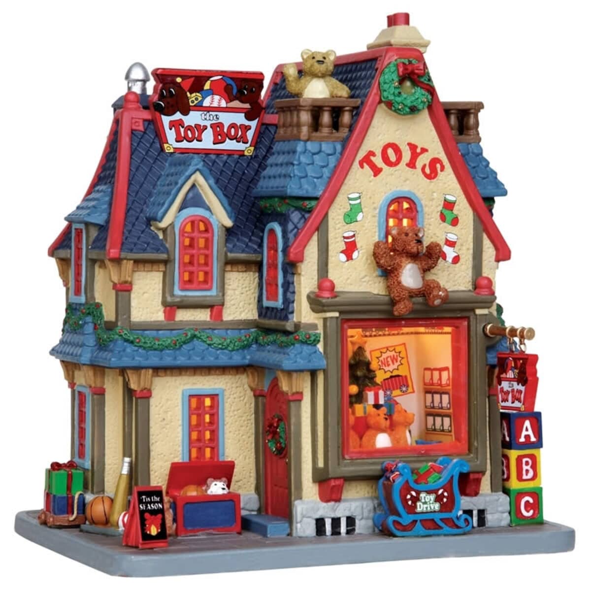 Lemax Christmas Village The Toy Box - 25385 - (25385) - £43.99 from ...