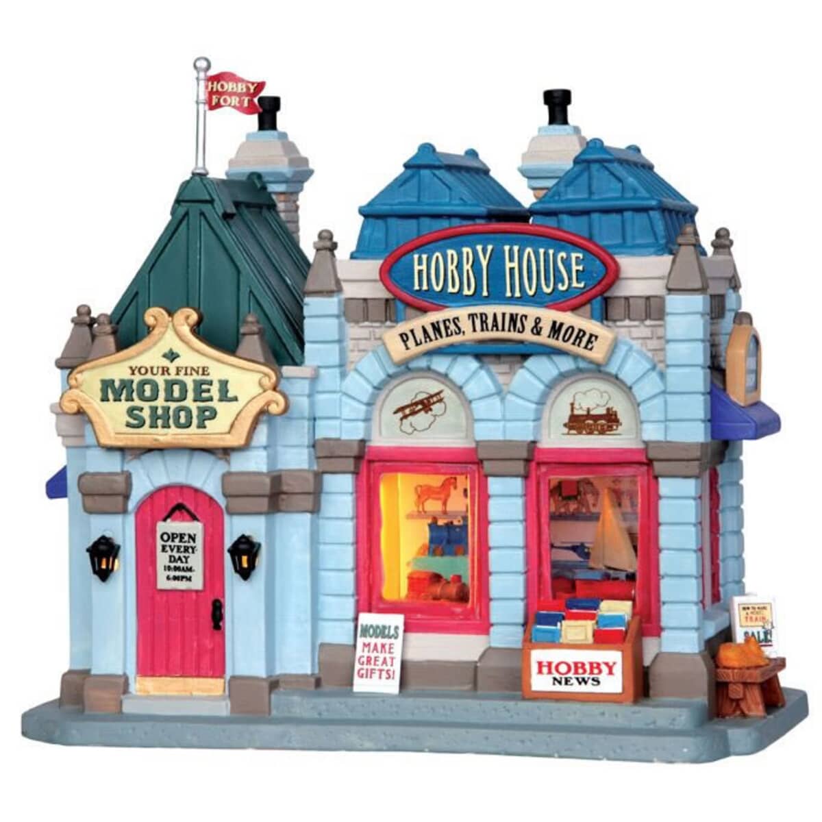 Lemax Christmas Village Hobby House - 25419 - (25419) - £39.99 from ...