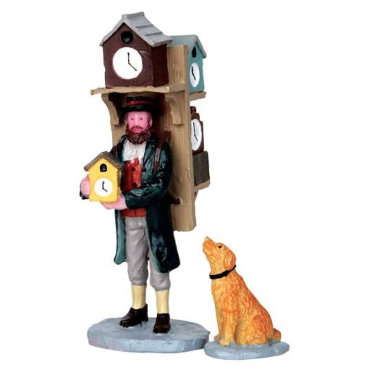 Lemax Christmas Village Clock Seller Set Of 2 - 42250 - (42250) - £4.99 ...