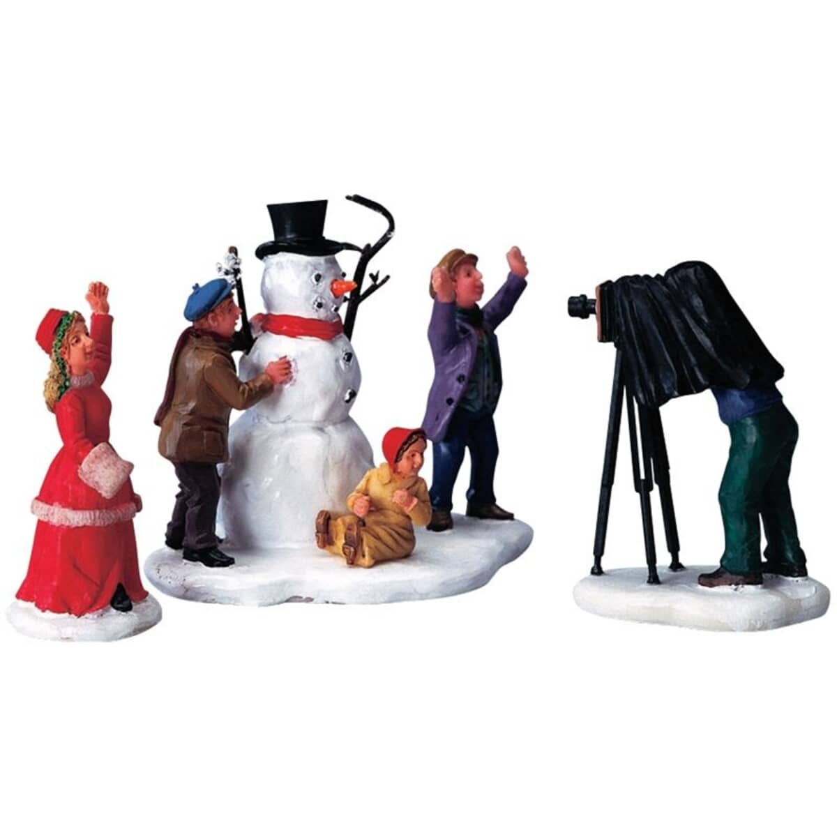 Lemax Christmas Village Family Photo - Set of 3 - 42890 - (42890) - £8. ...