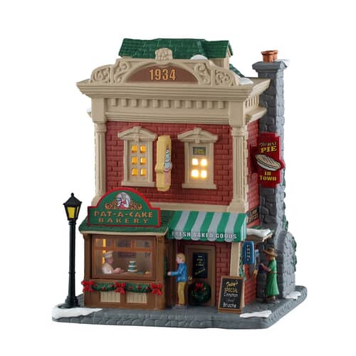 Lemax Christmas Village Pat-A-Cake Bakery - 55349 - (55349) - £29 from ...