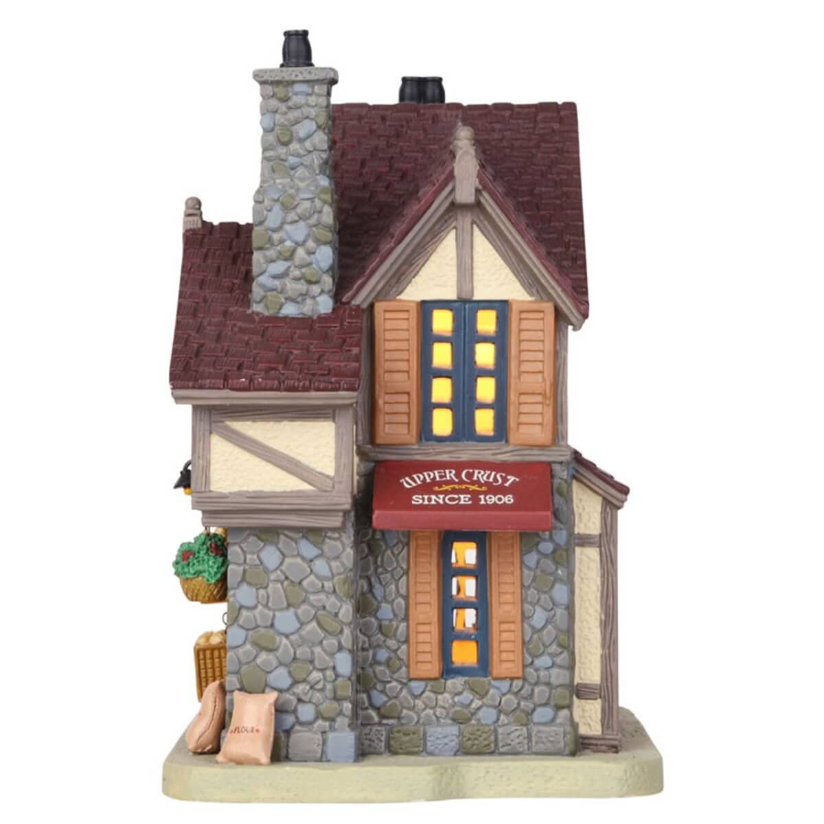Lemax Christmas Village Upper Crust Pastries And Coffee Cellar - 55928 ...