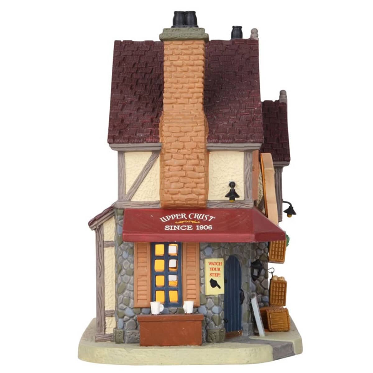 Lemax Christmas Village Upper Crust Pastries And Coffee Cellar - 55928 ...