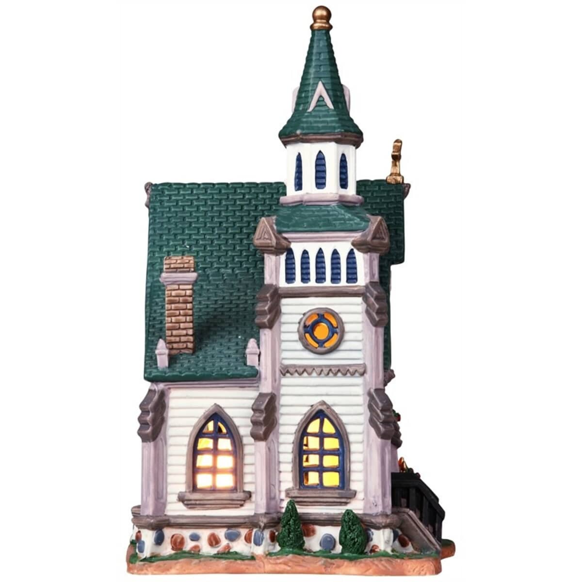 Lemax Christmas Village Cedar Valley Church - 65420 - (65420) - £33.99 ...